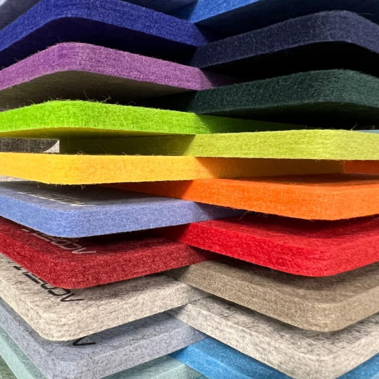 AcoFelt- akoestisch gerecycled PET-vilt, Standaard - Plano Plastics