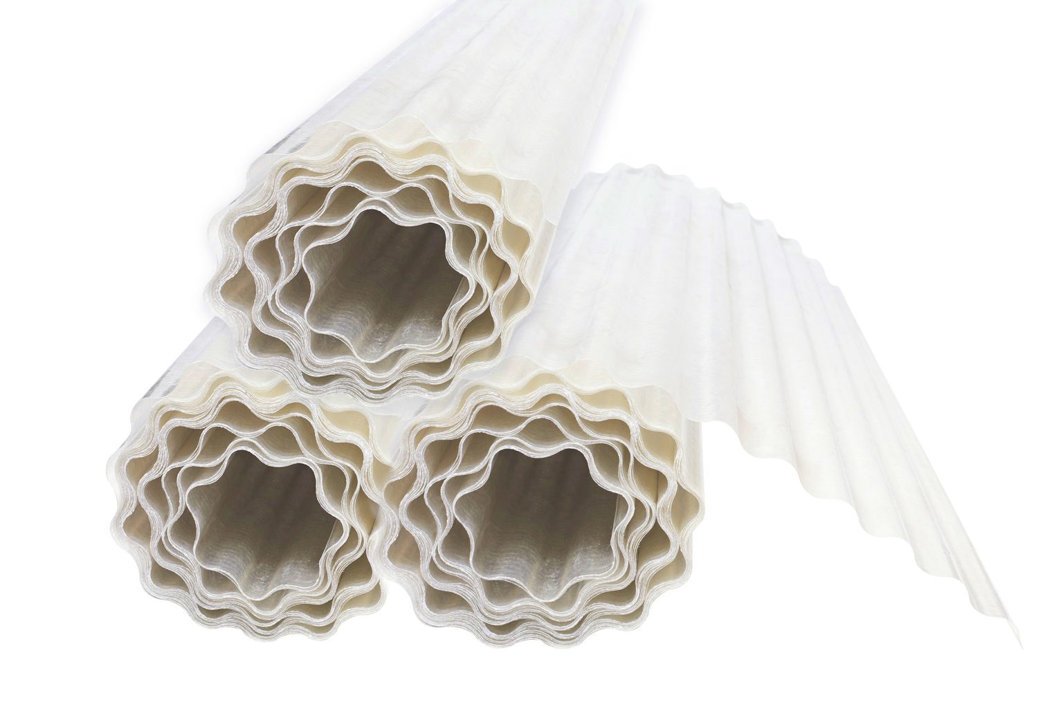 Polyester golfplaat op rol - Plano Plastics Polyester Golfplaat Op Rol - Lichtdoorlatende Dakplaten